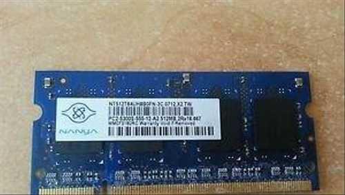 Nanya NT512T64UH8A1FN-37B (512MB DDR2)