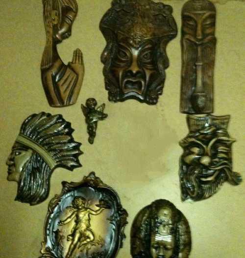 Маски из гипса