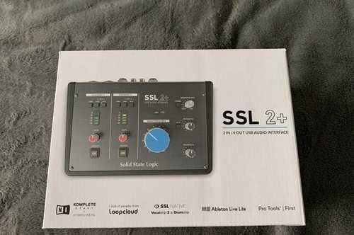 Внешняя звуковой карты Solid State Logic SSL 2+
