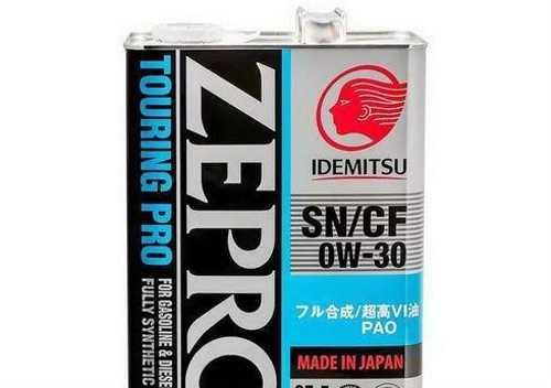 Масло моторное idemitsu Zepro Touring Pro 0W30 API