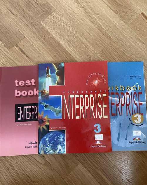 Enterprise 3, Coursebook+Workbook+Testbook