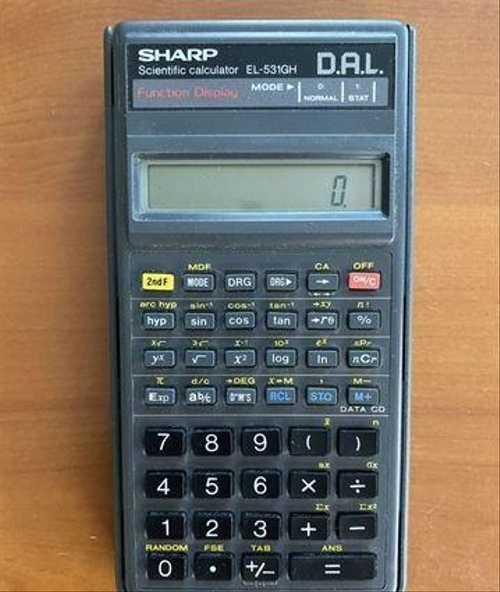 Инженерный калькулятор Sharp