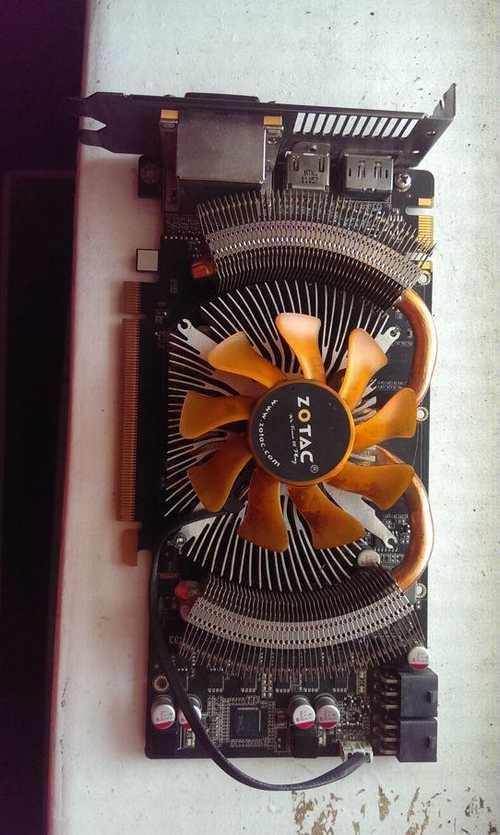 Видеокарта zotac GTX 560 Ti