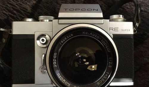 2 Topcon RE Super и объектив RE.Auto Topcor 35/2.8