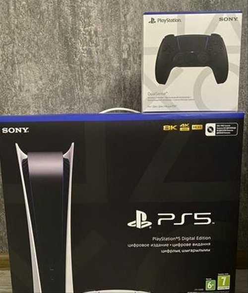 Sony Playstation 5 Digital Edition + геймпад