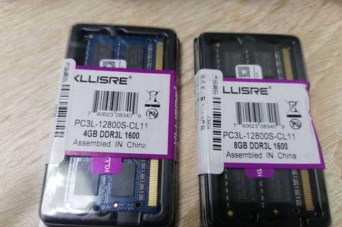 Новая память для ноутбука DDR3L Kllisre 8гб