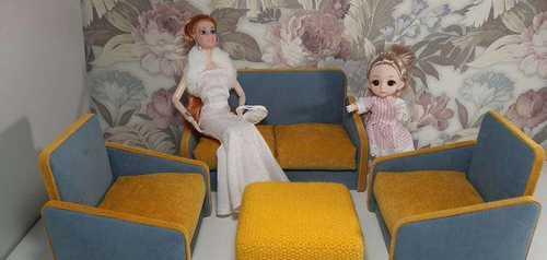 Мебель для кукол барби