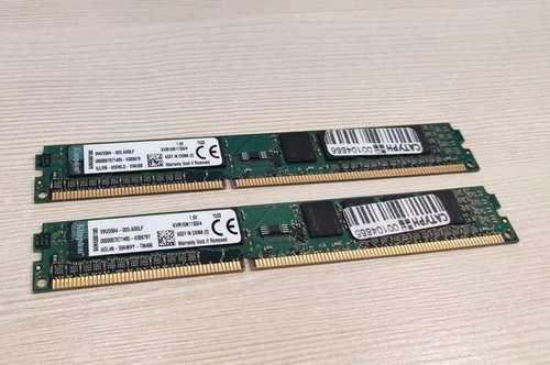 Kingston valueram KIT DDR3 8GB 2х4GB 1600MHz PC128