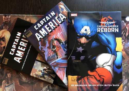 Комикс Marvel Captain America Reborn HC 1-3