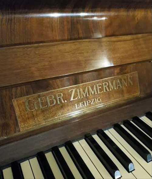 Пианино zimmermann leipzig
