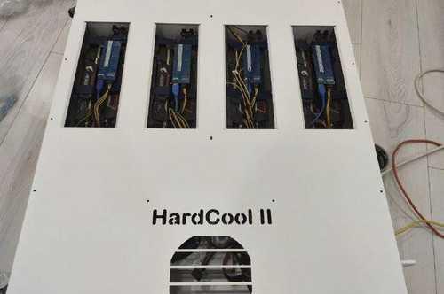 Корпус с разделением потока на 8 карт HardCool риг