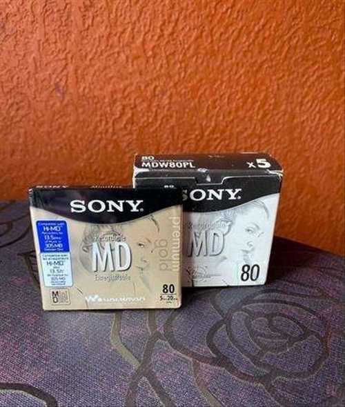 Мини диски Sony (5шт)