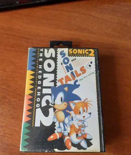 Sonic The Hedgehog 2 Игровой картридж для sega, 16