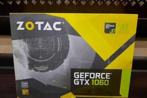 Видеокарта gtx 1060 6gb Zotac