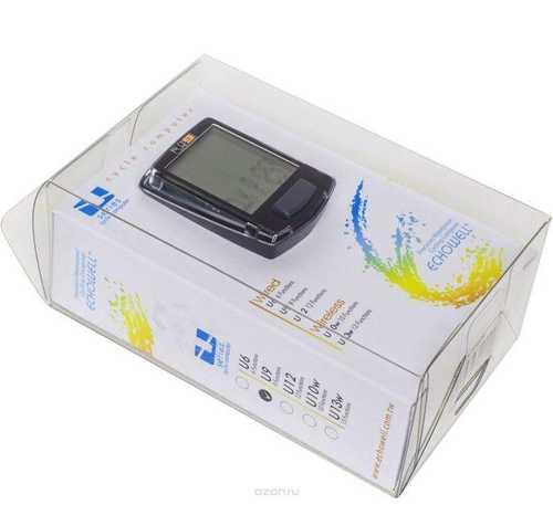 Велокомпьютер, проводной, U9, 9 функций (черный, V