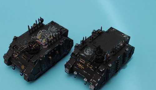 Warhammer 40k - CSM - Black Legion - Rhino 2X