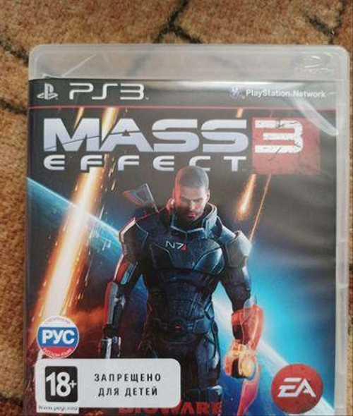 Mass Effect 3 PS3 лицензия