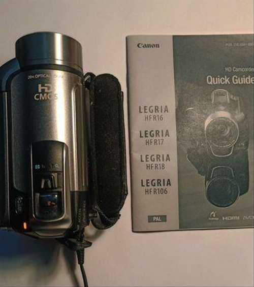 Видеокамера Canon Legria HF R106