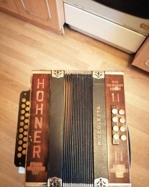 Hohner гармонь modell club 1