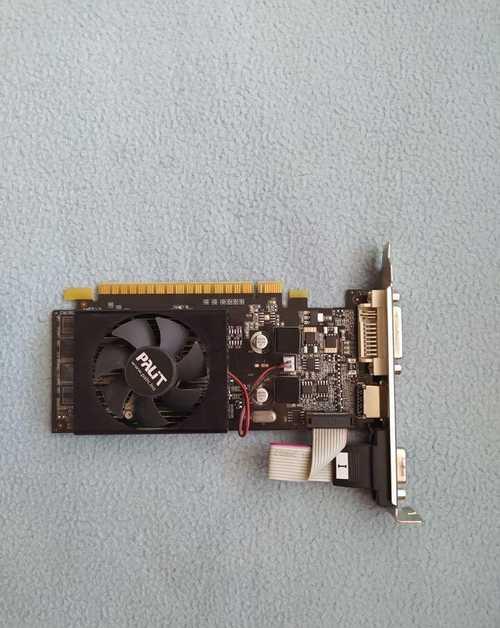 Видеокарта для комп PCI-E 1 GB GeForce Gt210 Palit