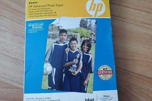 Фотобумага hp advanced photo paper 10x15