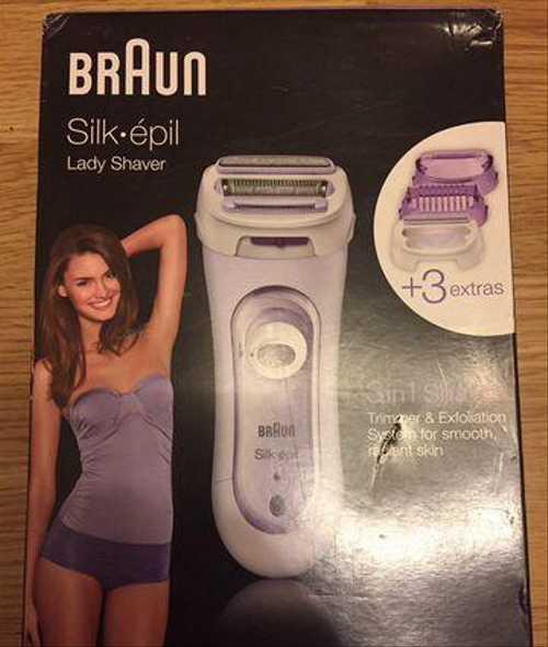 Триммер Braun silk epilate Lady Shaver