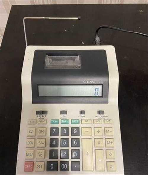 Калькулятор бухгалтерский citizen CX-121 N