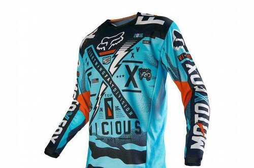 Джерси Fox 180 Vicious Jersey Aqua для мотокросса