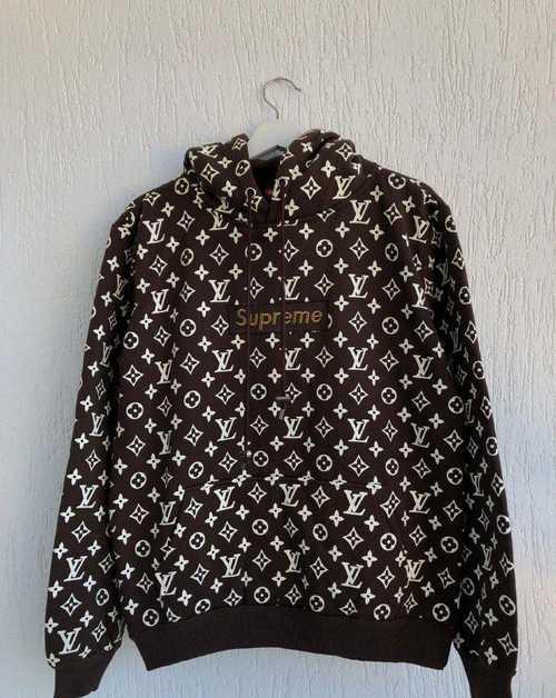 Худи Louis Vuitton Supreme размер S