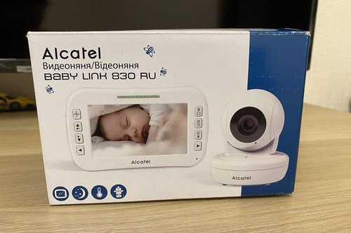 Радио и видео няня alcatel baby link 830