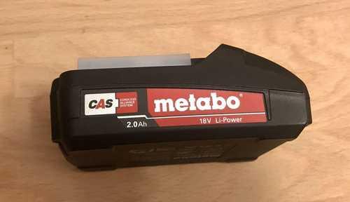 Аккумулятор metabo 18В 2Ач Li-Ion 625596000