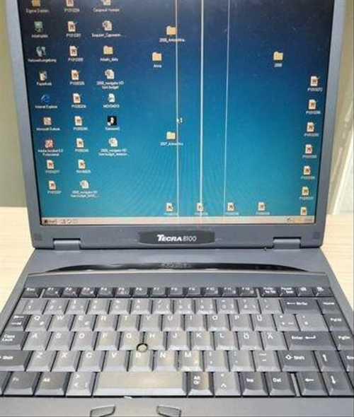 Раритетный Ноутбук Toshiba tecra 8100