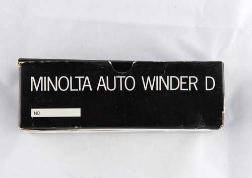 Батарейный блок Minolta Auto Winder D (для XD)