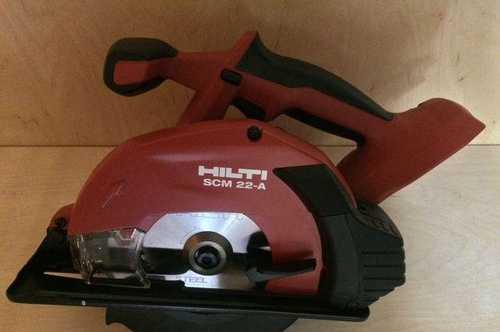 Дисковая пила по металлу hilti SCM-22A