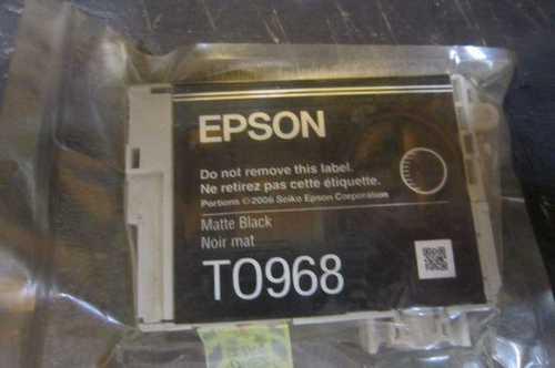 Картридж epson T0961