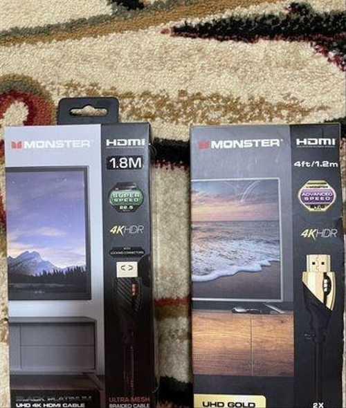 Кабель Monster Black hdmi - hdmi