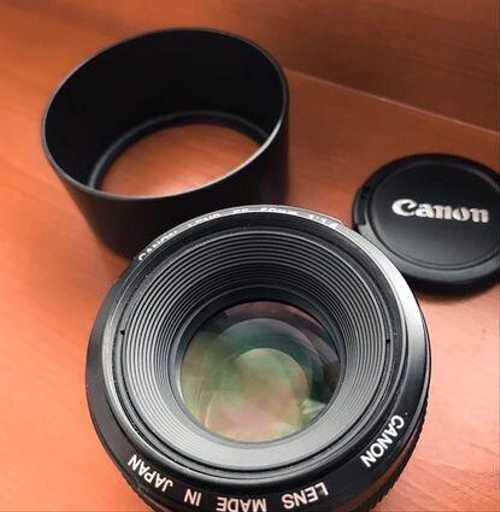 Объектив Canon 50 mm 1.4 USM
