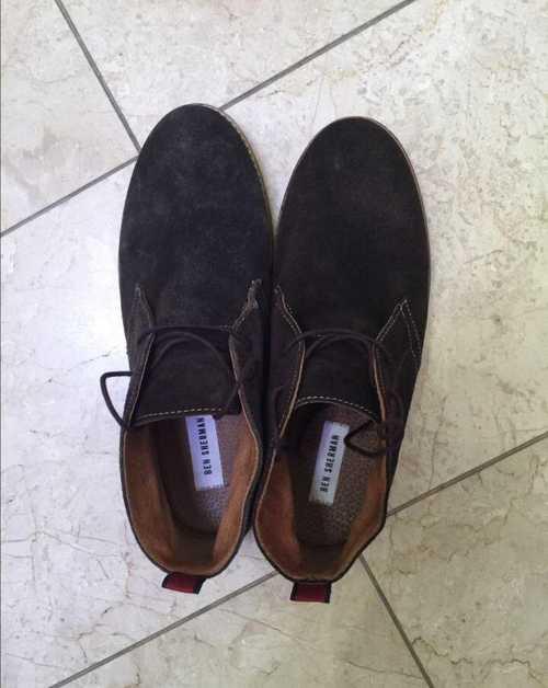 Новые замшевые ботинки Ben Sherman 9 size