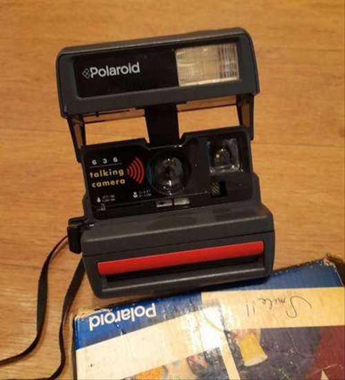 Плёночный фотоаппарат Polaroid 636 talking camera