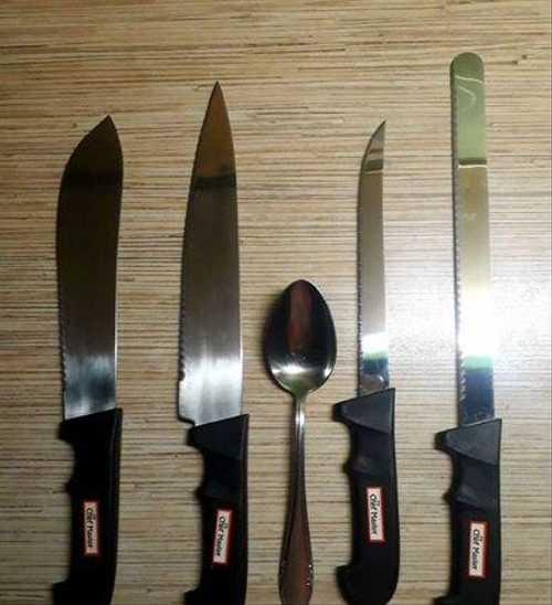4 новых больших ножа из набора Chef Master