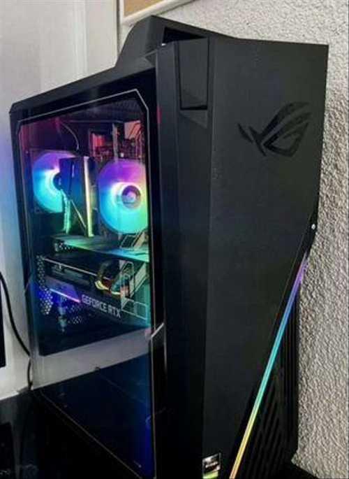 Игровой пк Asus rog (3600x, 16Gb, 256/1Tb)