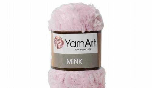 Пряжа YarnArt Mink розовый 347