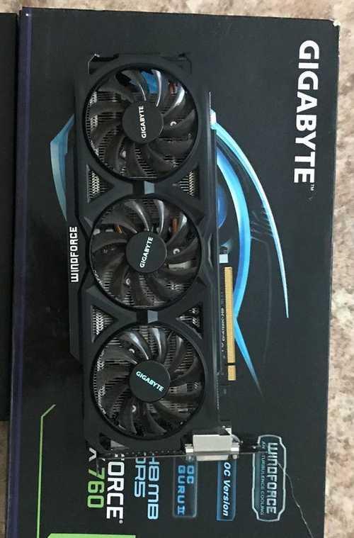 GeForce GTX 760 на запчасти