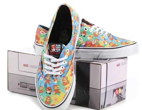 Кеды Vans Nintendo Super Mario Limited edition