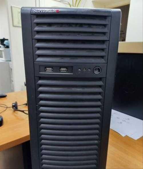 Сервер Supermicro 2x Xeon E5-2630v3 64Gb