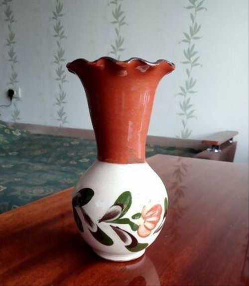 Винтажная керамическая ваза ручной работы