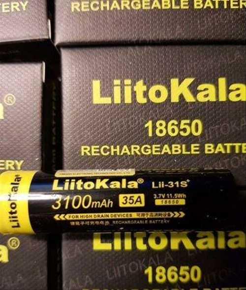 Аккумуляторы 18650 Litokalla Lii-31S