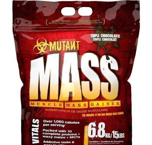 Гейнер mutant mass 6.8кг