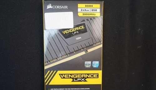 Corsair Vengeance LPX DDR4 2x4Gb 3000 мгц