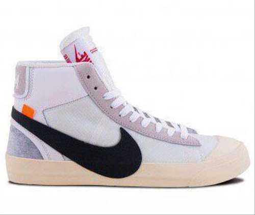 OFF-White x Nike Blazer Mid Sneakers White
